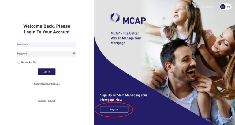 MCAP Online Setup - Patching Mortgage Services